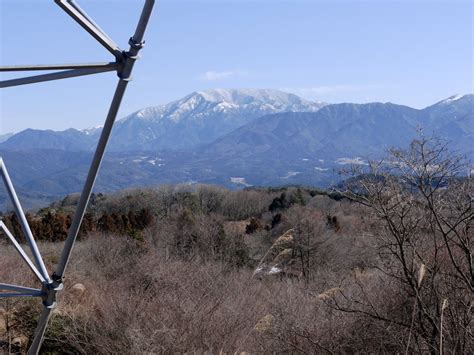 山遊人の徒然日記 陽春に輝く山々展望夕立山