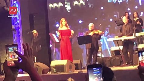 Nancy Ajram Hassa Beek Global Village 2018 Dubai نانسي عجرم