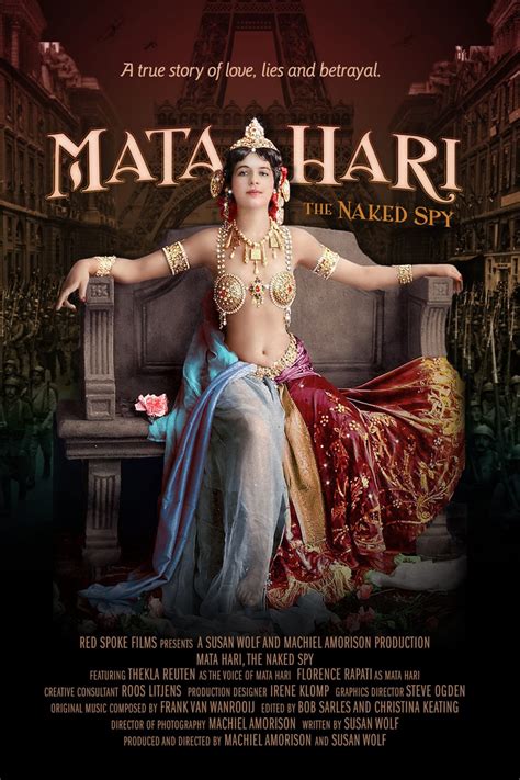World Premiere Of Mata Hari The Naked Spy” On Feb 9 At Santa Fe Film