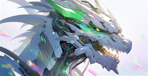Mecha Dragon Portrait 18 By Smash1000 On Deviantart