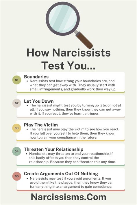How Narcissists Test You Narcissismscom