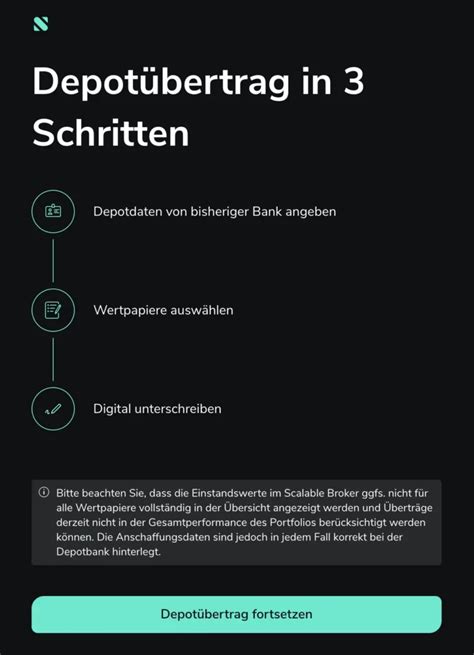 Depotwechsel Prämie bis Zinsen
