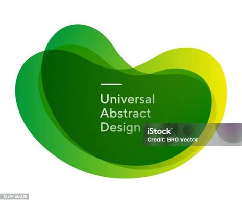 Bentuk Abstrak Trendi Bulat Ilustrasi Stok Unduh Gambar Sekarang