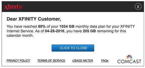 Comcast Expanding TB Data Limits Across The Country Starting Nov In Washington Oregon And