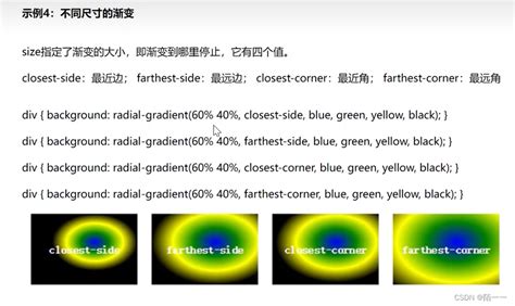 Css渐变css渐变属性 Csdn博客