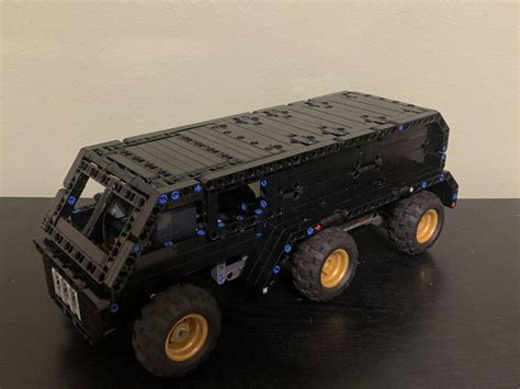 Lego Moc Rwd 6 Wheeler By Definitelyapianoplayer Rebrickable Build
