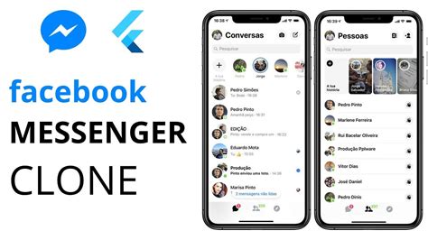 Flutter Facebook Messenger Clone Part 1