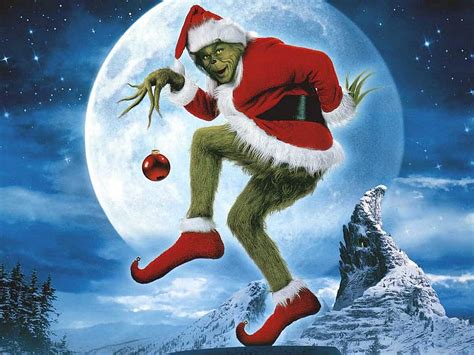 Q Cover Tooled Leather The Grinch Cartoon HD Wallpaper Pxfuel
