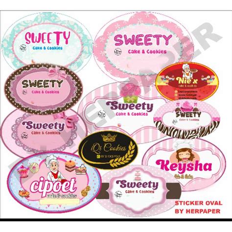 Contoh Stiker Cookies