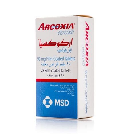 Arcoxia 90 Mg 28 Tablets Rosh Medical Company