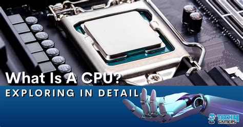 What Is A Cpu Everything You Need To Know Tech4gamers