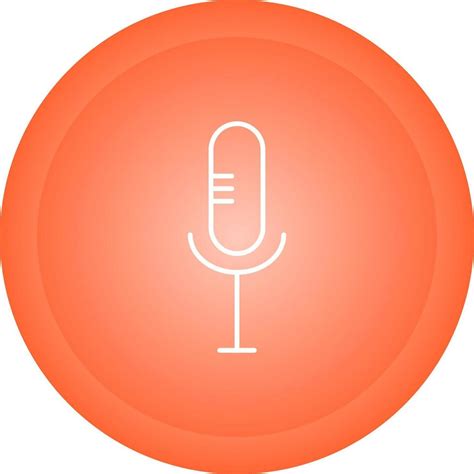 Mic Vector Icon 22681817 Vector Art At Vecteezy