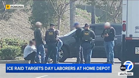 More Than A Dozen Day Laborers Detained In Ice Raid Outside Pomona Home