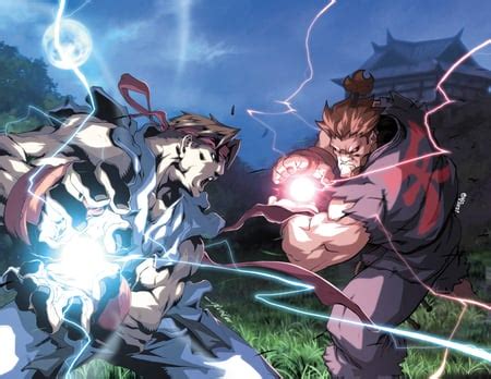 Ryu Vs Akuma