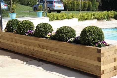 Douglas Fir Extra Large Garden Planter Outdoor Planter Box Plans