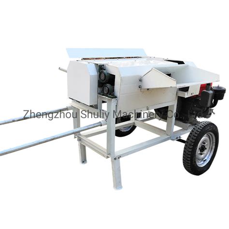 Industrial Hemp Fiber Decortication Machine Farmer Use Hemp Peeling