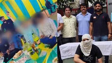 Released From Jail Delhi Local Goon Fires In Air At Wedding Gets