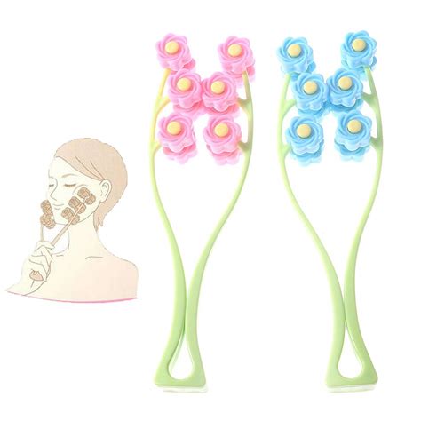 Neck Face Roller Slim Massage Facial Massager Slimming Remove Double