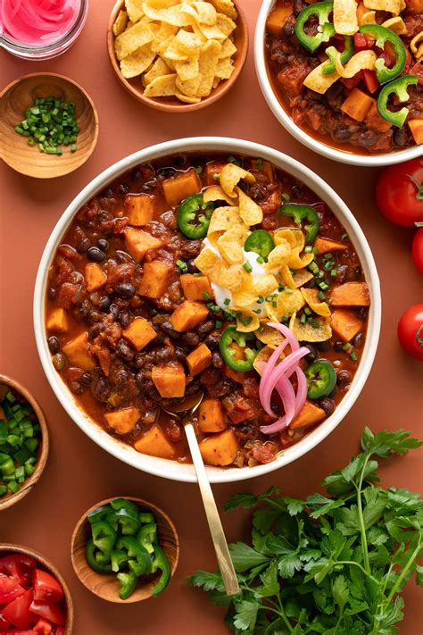 Meatless Chili Recipe Collection Peas And Crayons