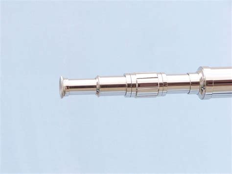 Buy Handcrafted Model Ships Floor Standing Chrome Galileo Telescope 65