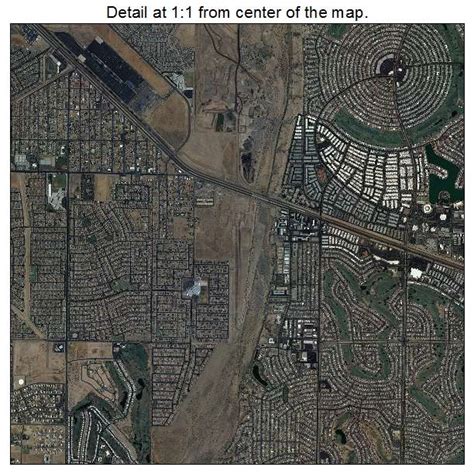 Aerial Photography Map Of Glendale Az Arizona