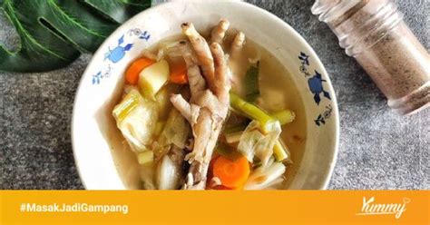 Resep Sayur Sop Ceker Sederhana Rumahan Di Yummy App