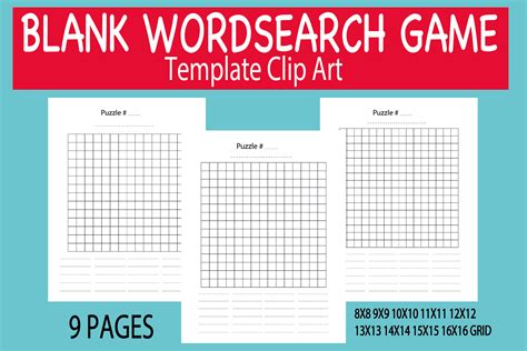 10x10 Grid Clip Art