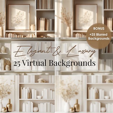 25 Elegant Virtual Backgrounds Aesthetic Luxury Backdrops For Meetings And Professional Spaces