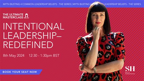 Free Webinar Series Myth Busting 4 Common Leadership Beliefs