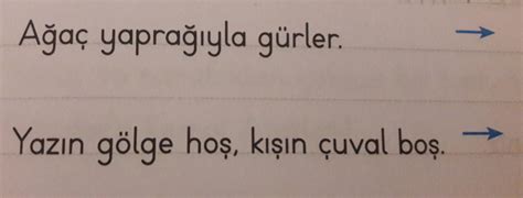 Aşağıdaki atasözlerinin karşısına bu atasözleri ile anlamca aynı olan