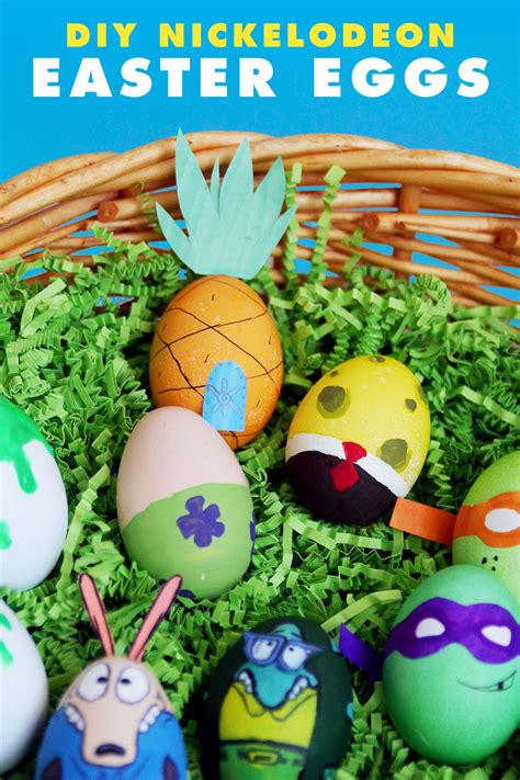 Creative Ways To Nick Ify Your Easter Eggs Nickelodeon Parents