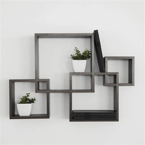 Amazon Danya B Tier Rustic Hanging Wall Mount Floating Ladder Accent Shelf With Criss