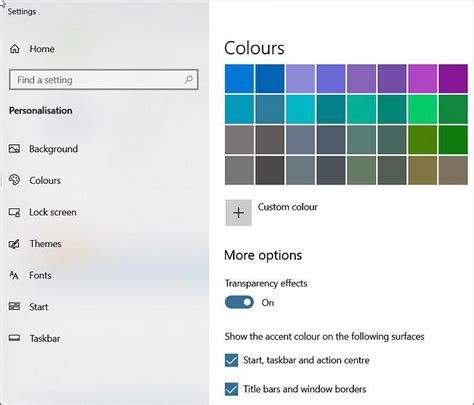 Control Title Bar Color Via Registry Windows 10 Forums