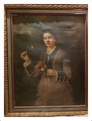 Ritratto Di Ragazza Sec Xix Scuola Italiana Antiquariato Cornici Antiche Arte