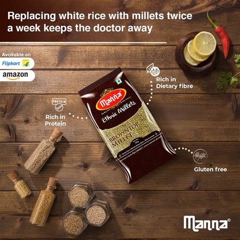 Manna Mannafoods Manna Millets Nutrition Manna Foods Southern