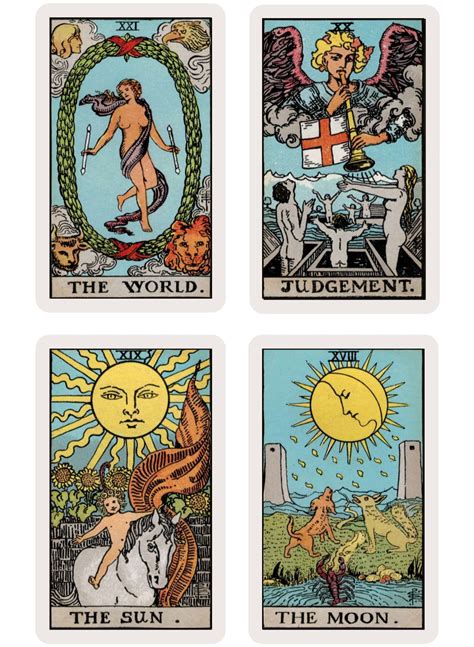 Printable Tarot Cards — Daily Tarot Draw