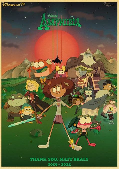 Amphibia Posters Collection 2025