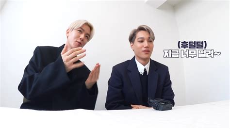 Exos Baekhyun And Kai Sit Down And React To Kais First Solo Music