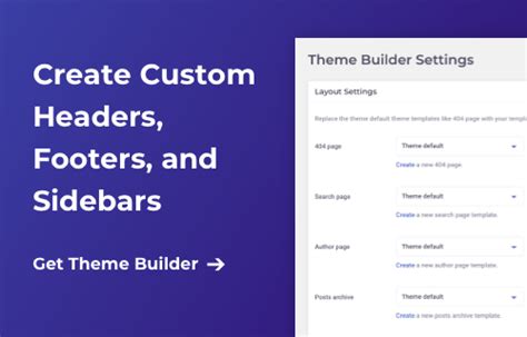 Header Footer Sidebar Editor Page Layouts Visual Composer 2 0