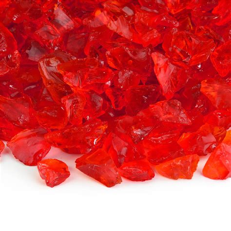 Molten Orange Crushed Fire Pit Glass 38” 12” 10 Lbs