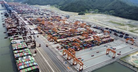 부산컨테이너터미널 세계 1위 선사 Msc 미·유럽 대형 노선 유치