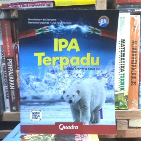 Promo Ipa Terpadu Kelas 7vii Smp K13 Quadra Diskon 27 Di Seller Huka