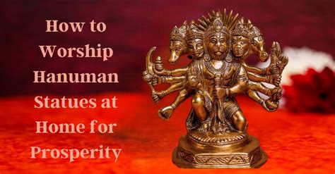How To Worship Hanuman Statues At Home For Prosperity The Advitya