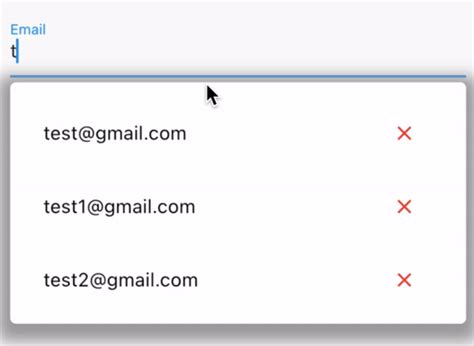 Flutter 自动提示文本框 Ducafecat