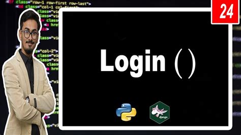 Login System In Django Login Form In Django Login Django Learndjango Youtube