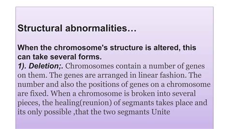 Chromosomal Aberration Mutation Kohat University Of Science And Technology Kust Pptx