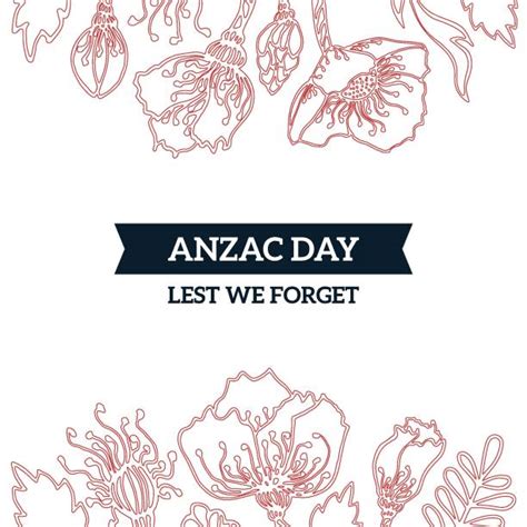970 Rememberance Day Australia Stock Illustrations Royalty Free