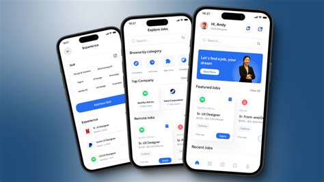 Flutterflow Job Search Ui Kit
