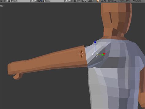 Armature Bone Deformations Modelling Or Weight Painting Problem Modeling Blender Artists