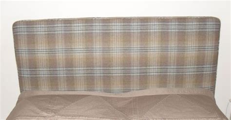 Tartan Chair And Headboard Project Just Fabrics